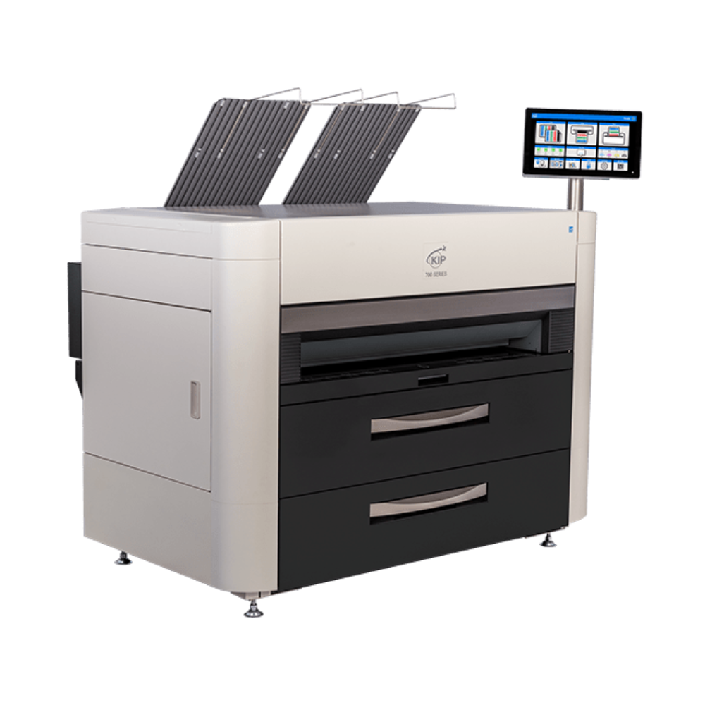 KIP 760 C 2 Roll Color MFP System with Top Stacking – Reliable ...